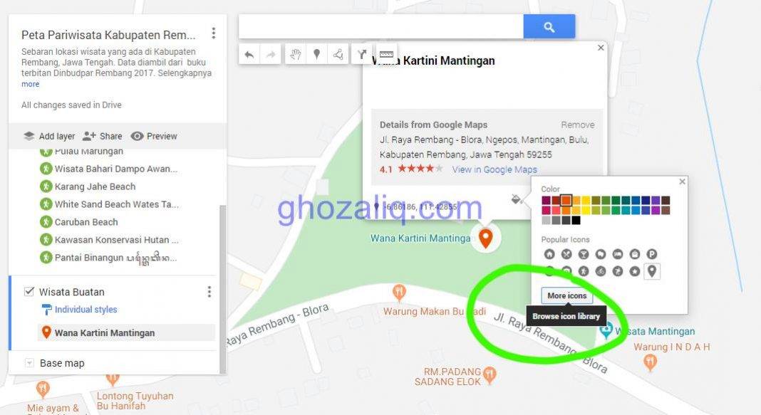 Cara Membuat Peta Custom Menggunakan Google Maps – Denai Ghozaliq