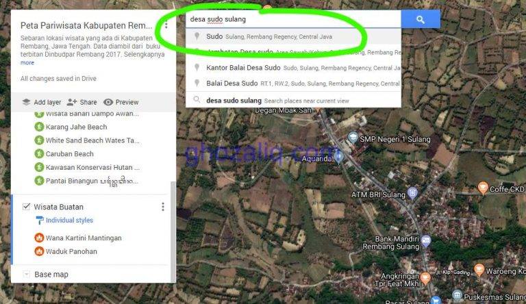 Cara Membuat Peta Custom Menggunakan Google Maps – Denai Ghozaliq