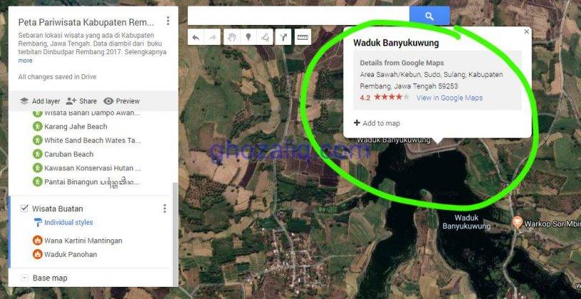 Cara Membuat Peta Custom Menggunakan Google Maps – Denai Ghozaliq