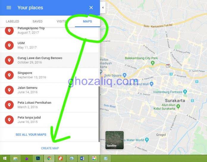 Cara Membuat Peta Custom Menggunakan Google Maps – Denai Ghozaliq