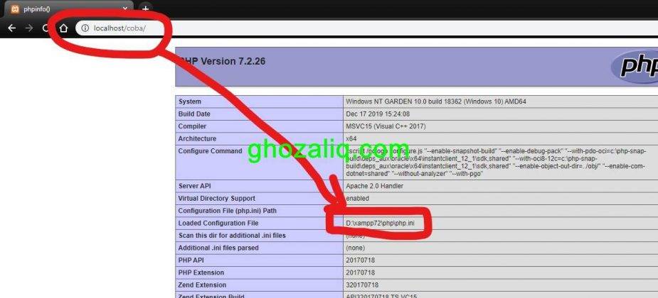 Cara Install ionCube di XAMPP dengan PHP – Denai Ghozaliq